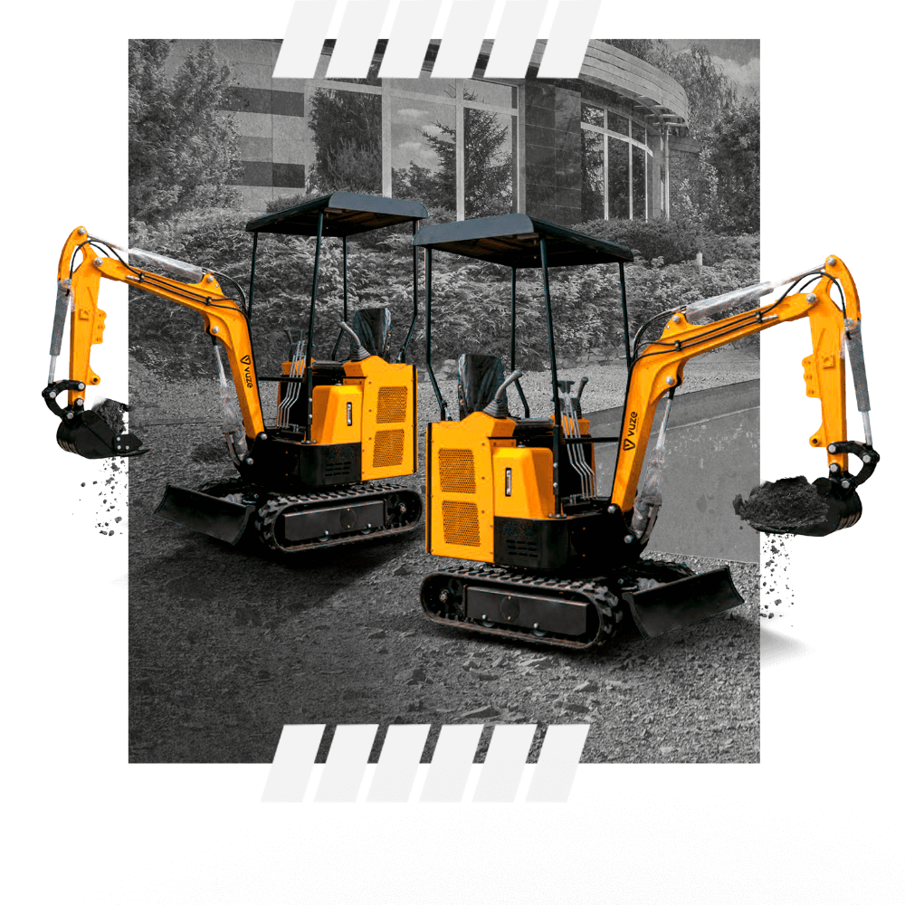 Mini Escavadeira Vuze X15-10S - Vuze Equipamentos